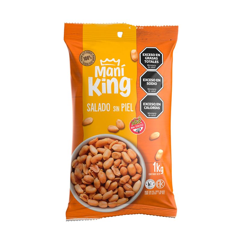 Maní frito salado King 1000 g. - Carrefour