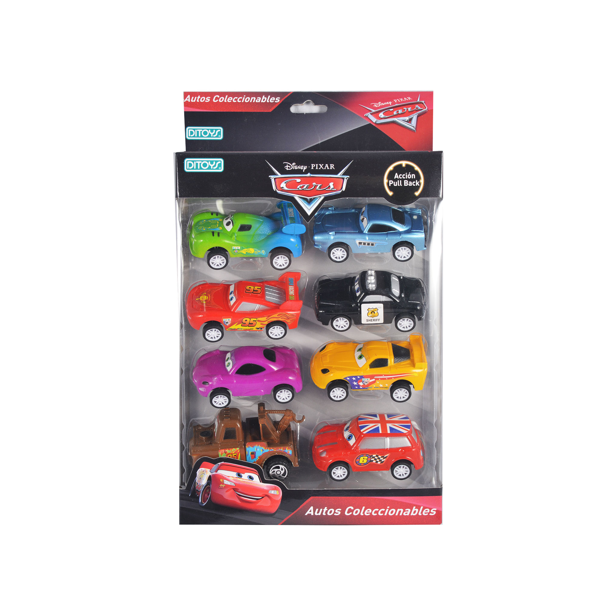 Cars pull back x 8 - Carrefour