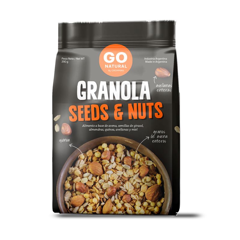 Granola seeds Go natural 290 g. - Carrefour