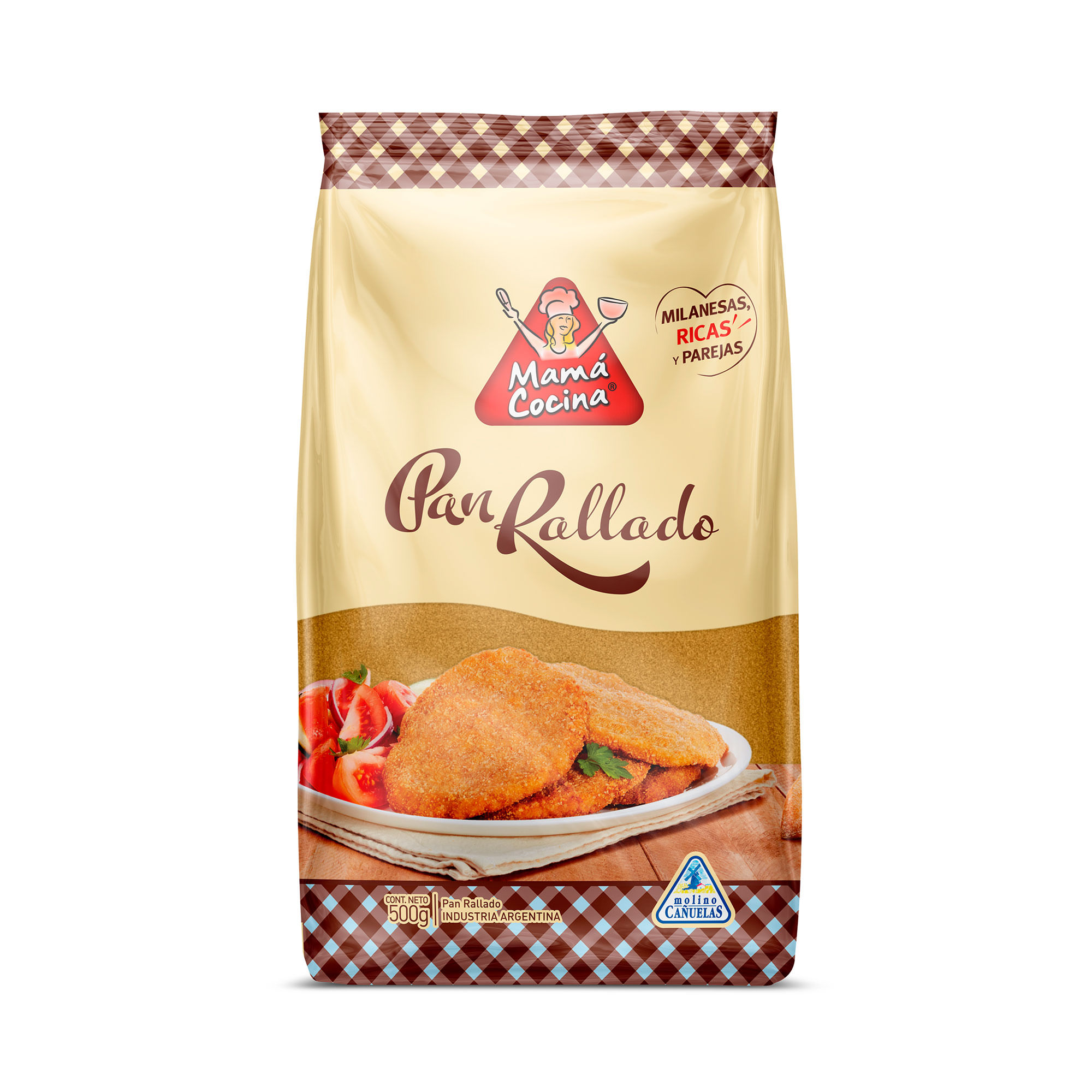 Pan rallado Mamá Cocina fortificado 500 g. - Carrefour
