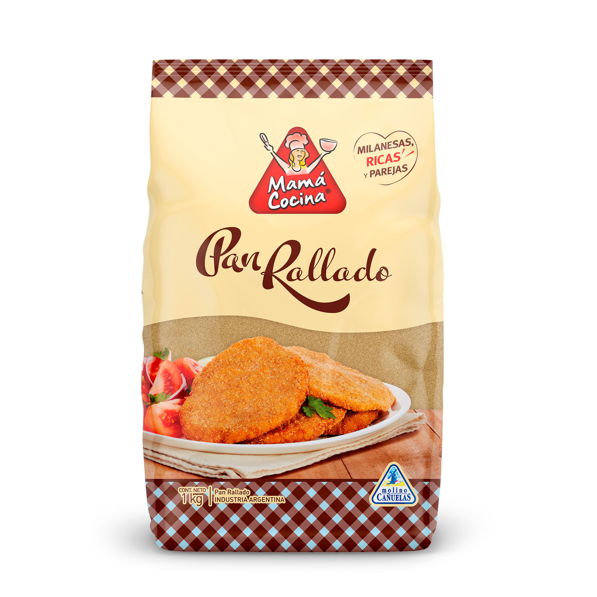Pan rallado Mamá Cocina fortificado 1 kg. - Carrefour
