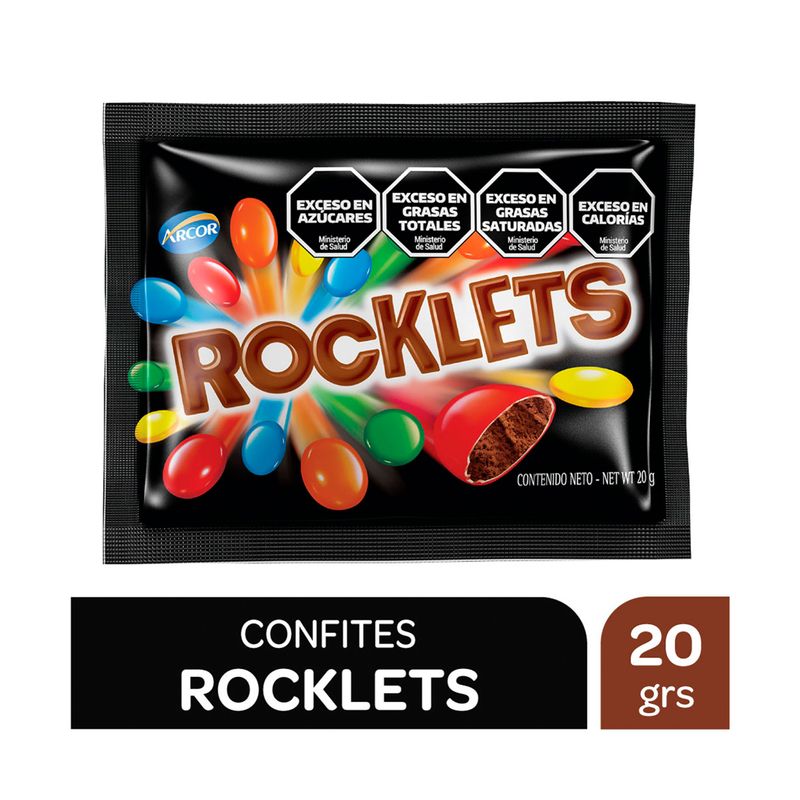 Confites Rocklets 20 g. - Carrefour