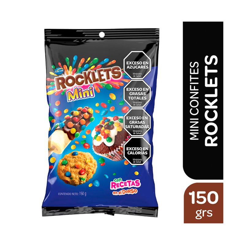 Confites de chocolate Rocklets mini 150 g. - Carrefour