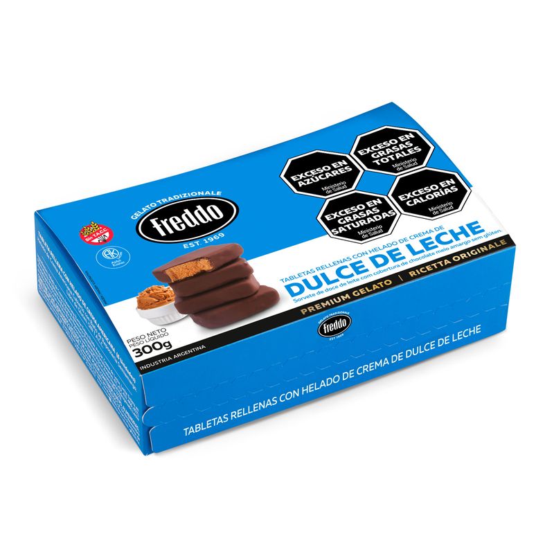 Tableta Freddo de dulce de leche en caja 6 uni - Carrefour