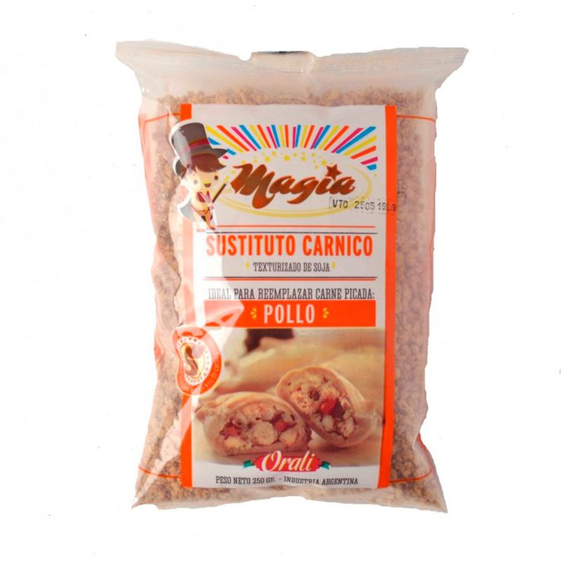 Texturizado de soja Orali pollo 250 g. - Carrefour