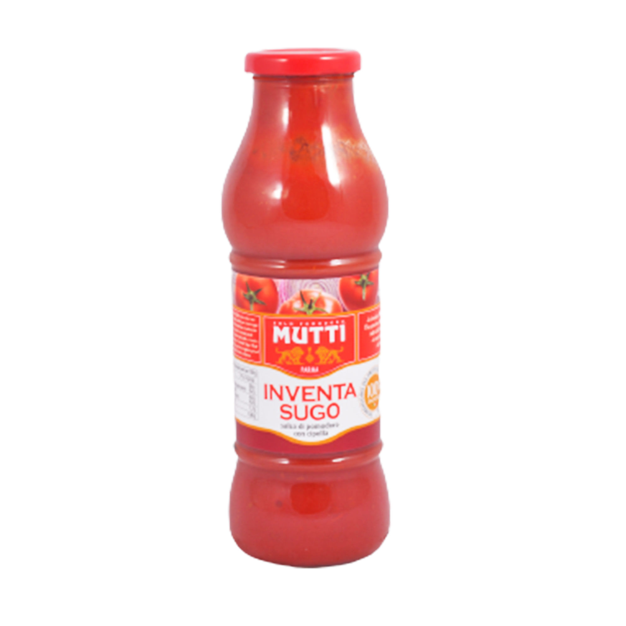 Salsa de tomate y cebolla Mutti en botella 560 g. - Carrefour