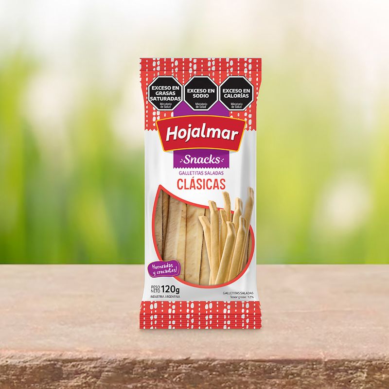 Galletitas Hojalmar cintitas clásicas 120 g. - Carrefour