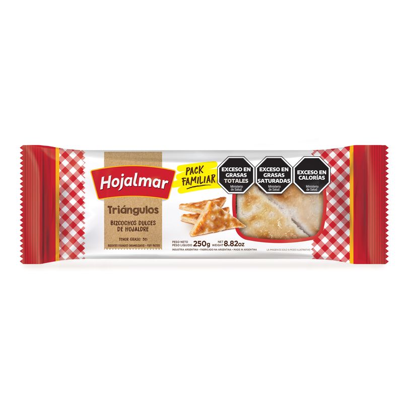 Galletitas de hojaldre Hojalmar triangulos 250 g. - Carrefour