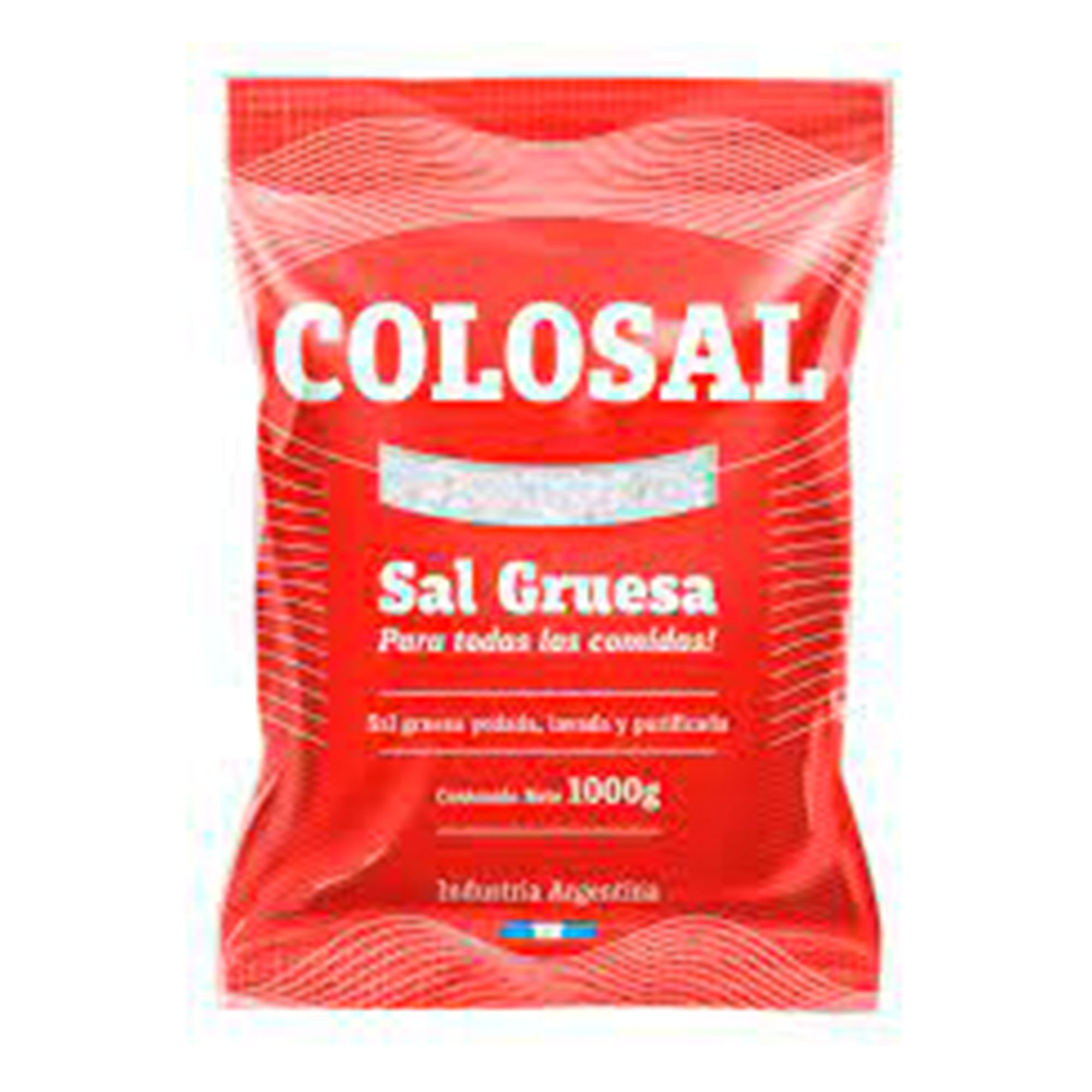 Sal gruesa Colosal en paquete 1 kg. - Carrefour