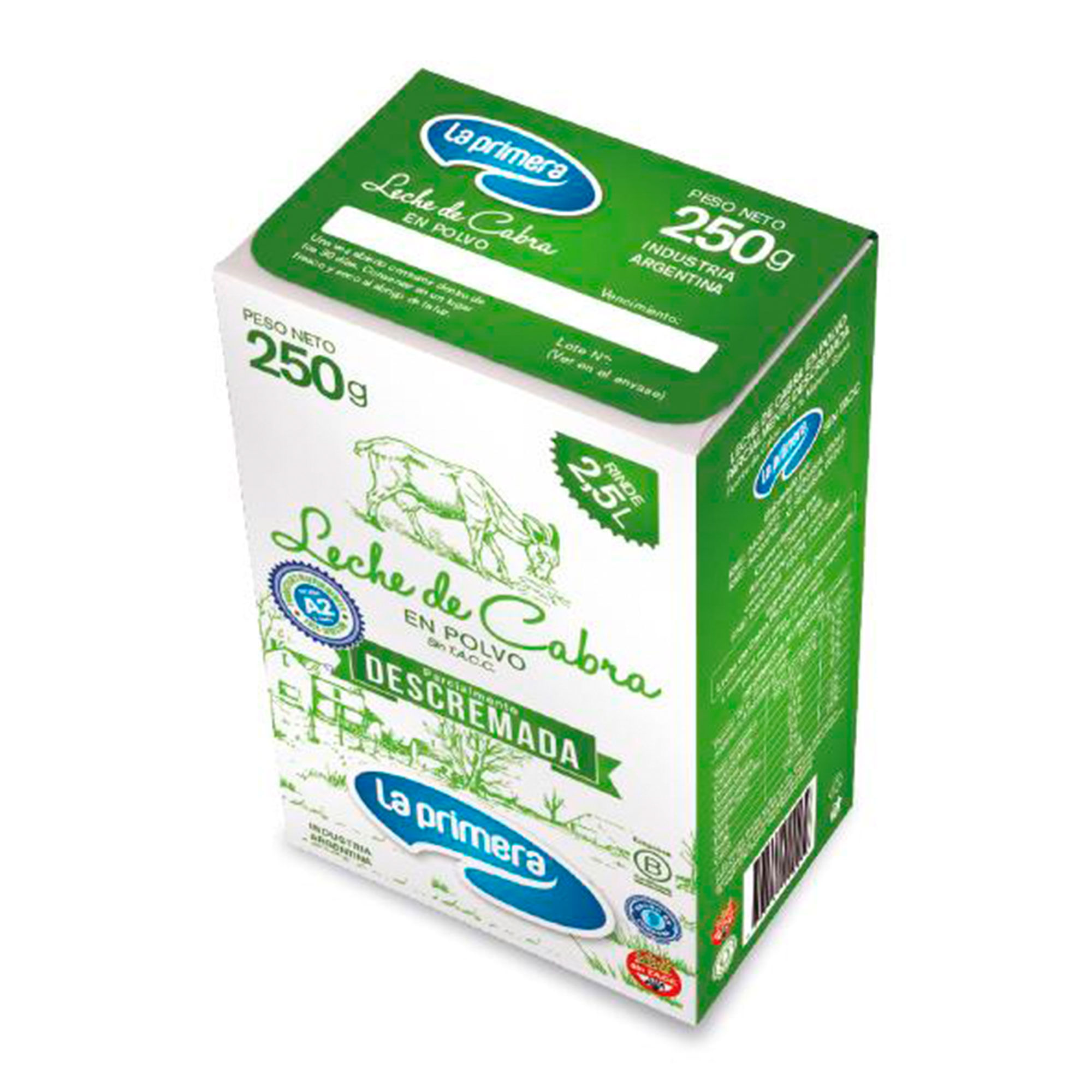 Leche de cabra en polvo La primera descremada 250 g. - Carrefour