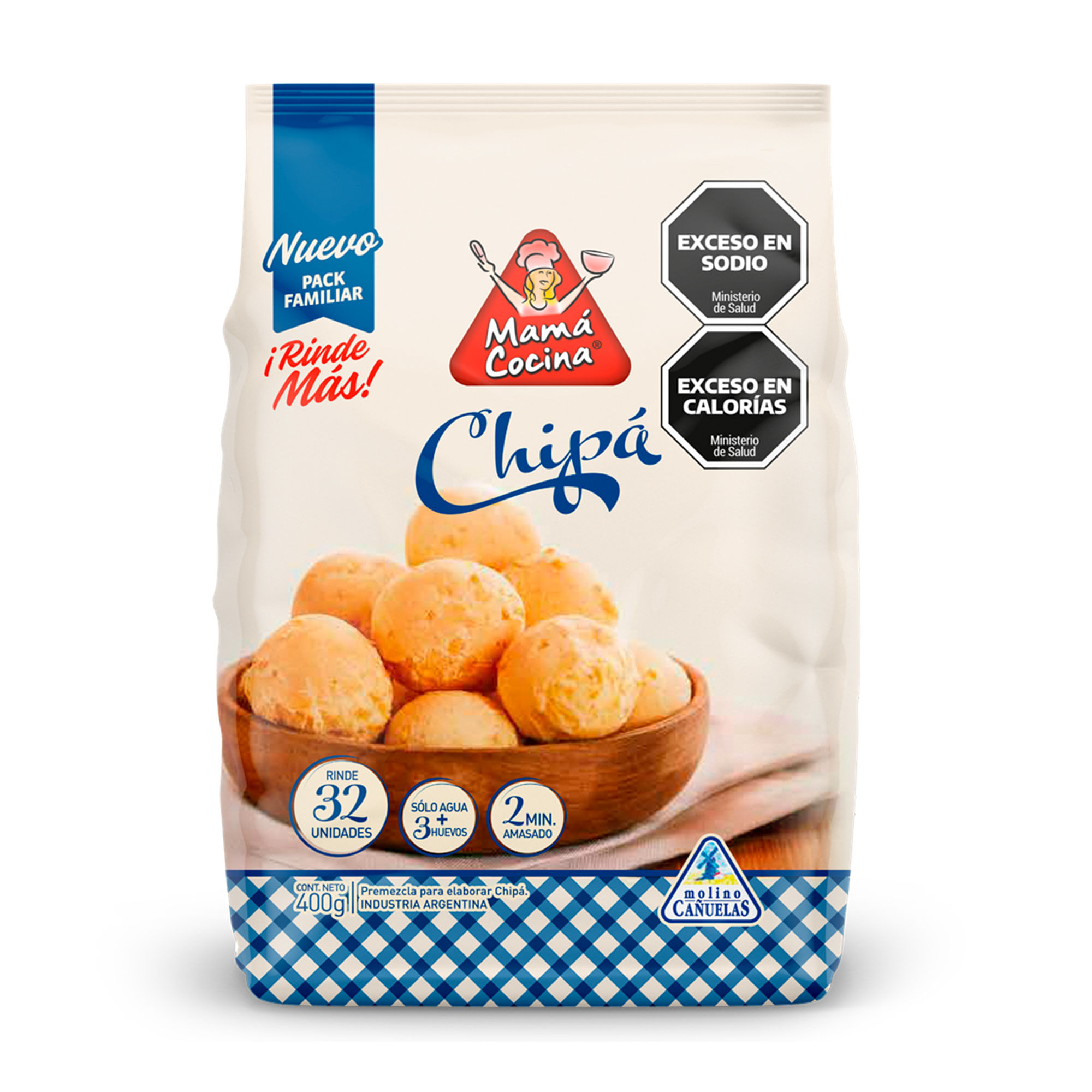 Premezcla chipa Mamá cocina 400 g. - Carrefour