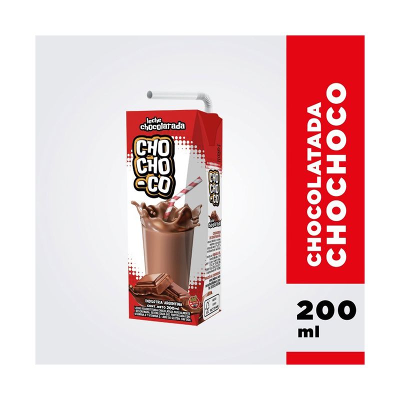 Leche chocolatada Chochoco tetra 200 cc. - Carrefour