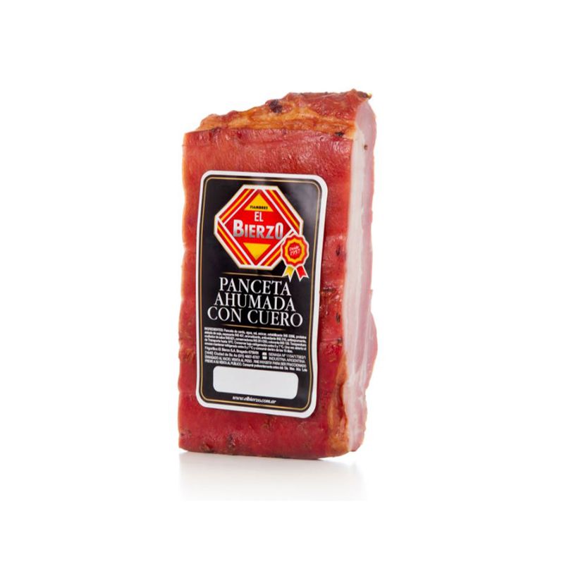 Panceta ahumada El bierzo con cuero x kg. - Carrefour