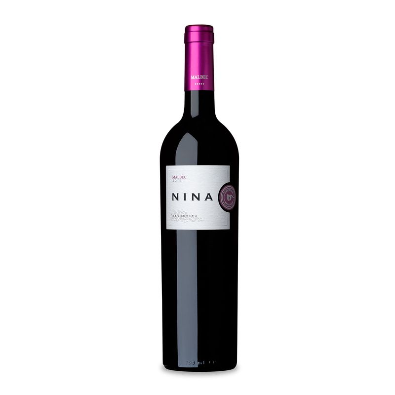 Vino tinto Nina gold malbec en botella 750 cc. - Carrefour