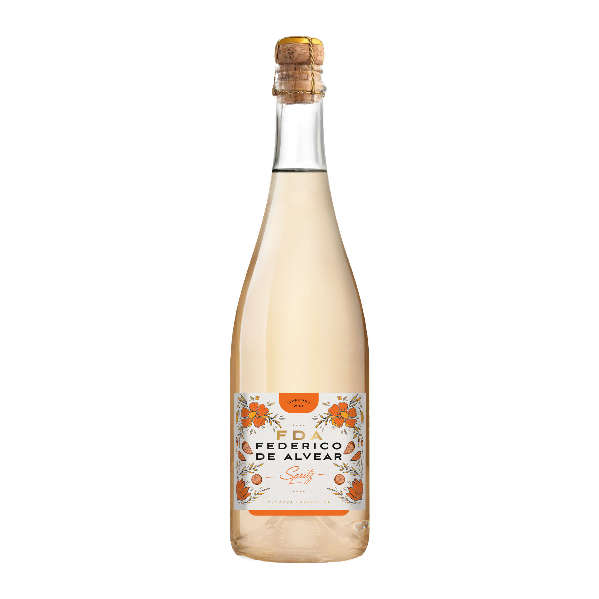 Espumante Federico de alvear spritz en botella 750 cc. - Carrefour