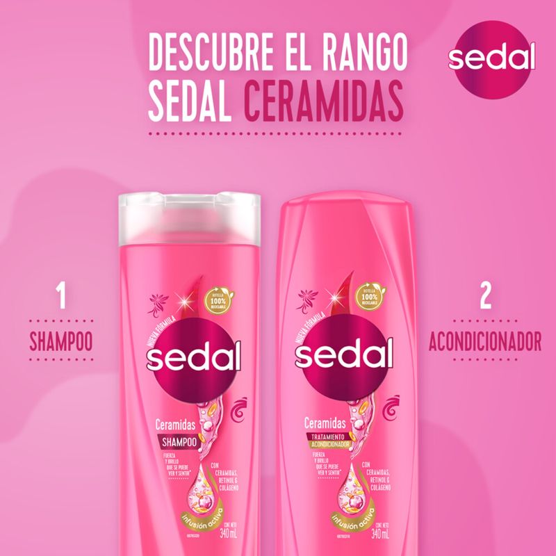 Shampoo Sedal ceramidas 190 cc. - Carrefour