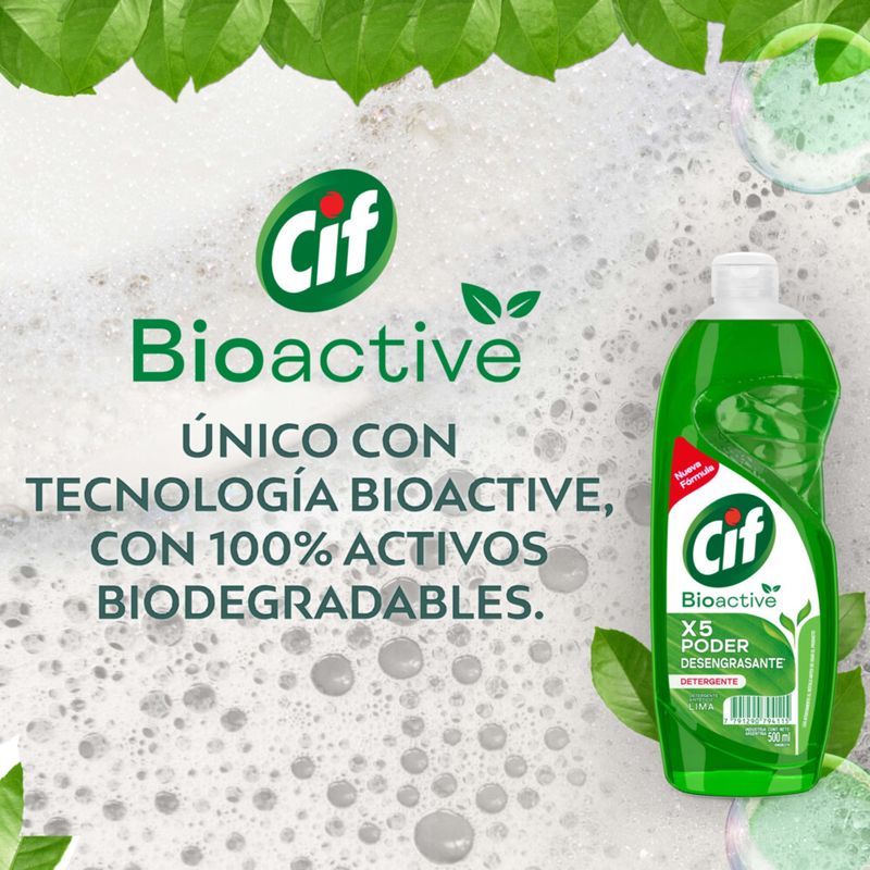 Detergente Cif Bioactive Limón 300 Cc Carrefour