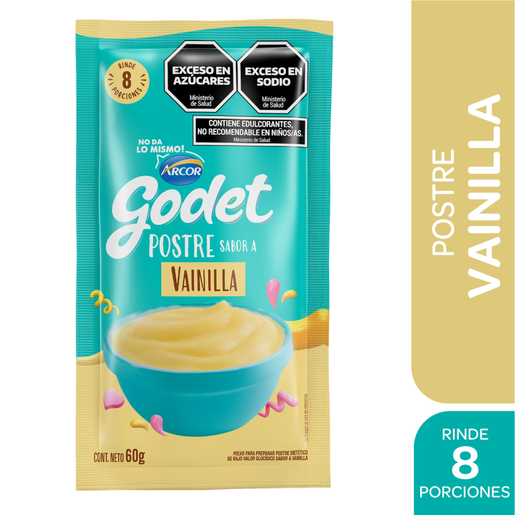 Postre vainilla Godet sobre 60 g. - Carrefour