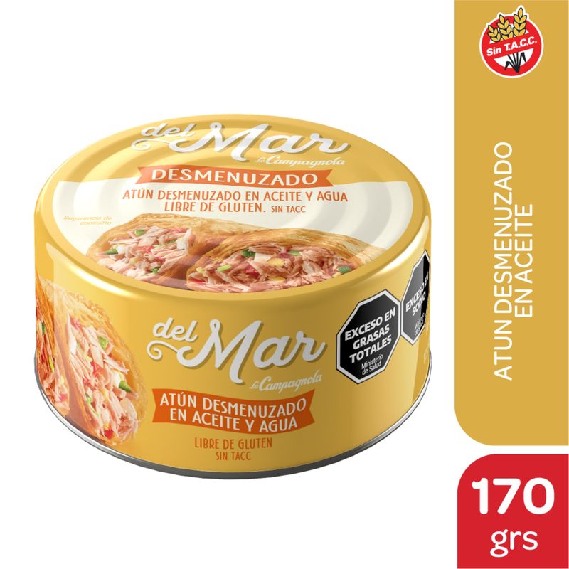 Atun en aceite La Campagnola desmenuzado del mar 170 g. - Carrefour