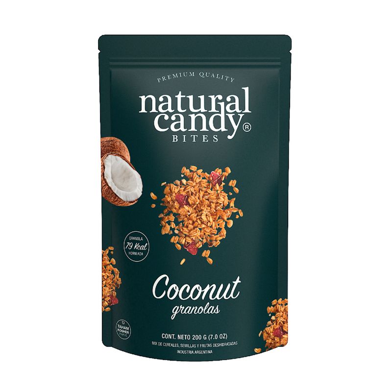 Granola Natural candy coconut dp 200 g. - Carrefour