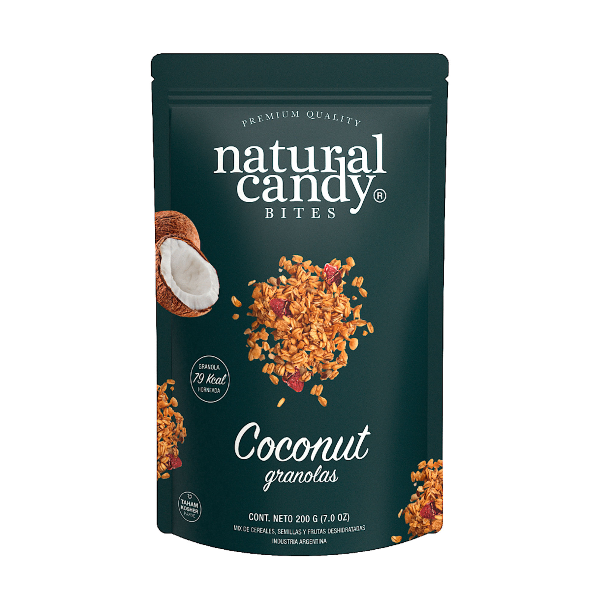 Granola Natural candy coconut dp 200 g. - Carrefour