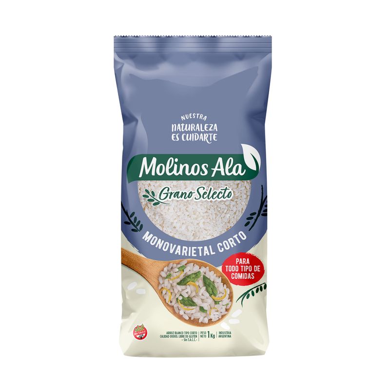 Arroz Molinos ala monovarietal selecto 1 kg. - Carrefour