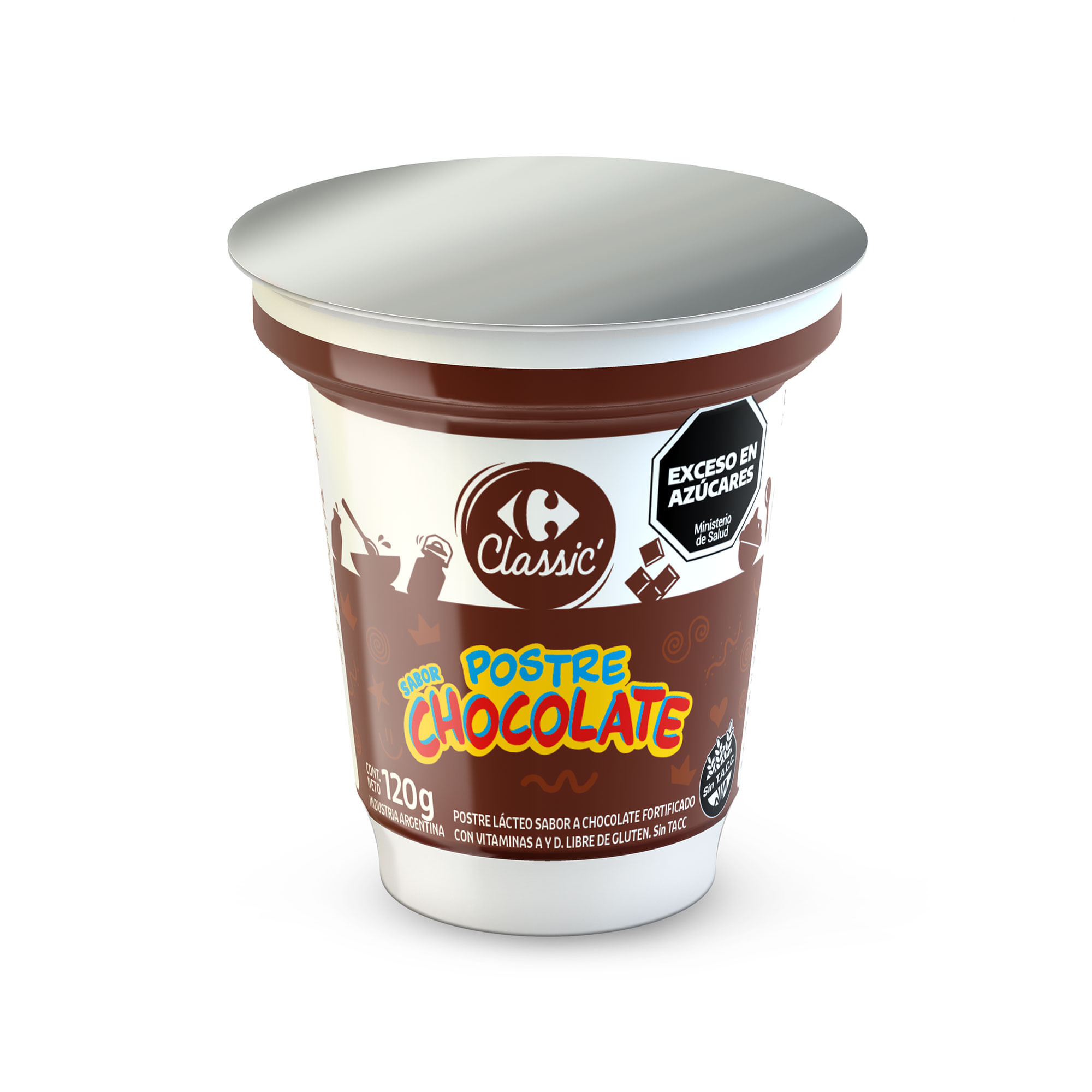Postre de chocolate Carrefour classic 120 g. - Carrefour