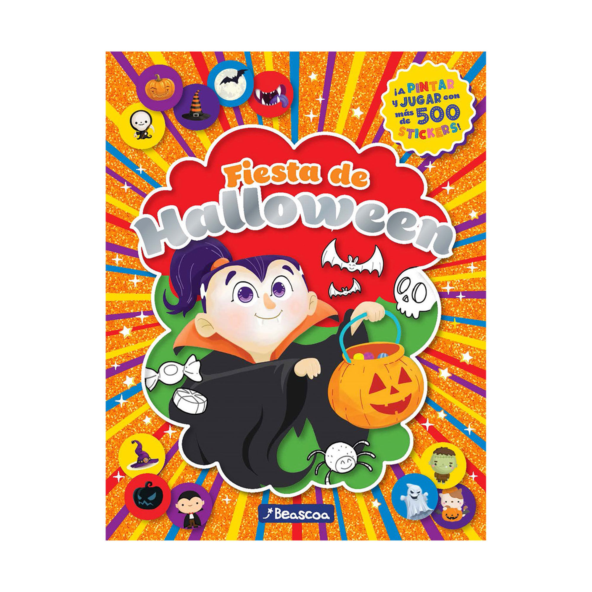 Libro Halloween-Fiesta De Stickers - Carrefour