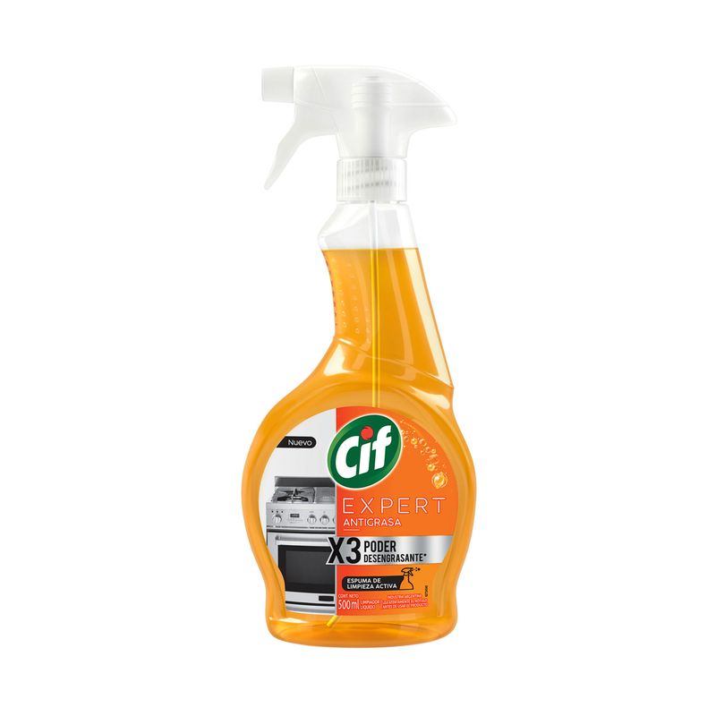 Limpiador antigrasa Cif expert gatillo 500 cc. - Carrefour