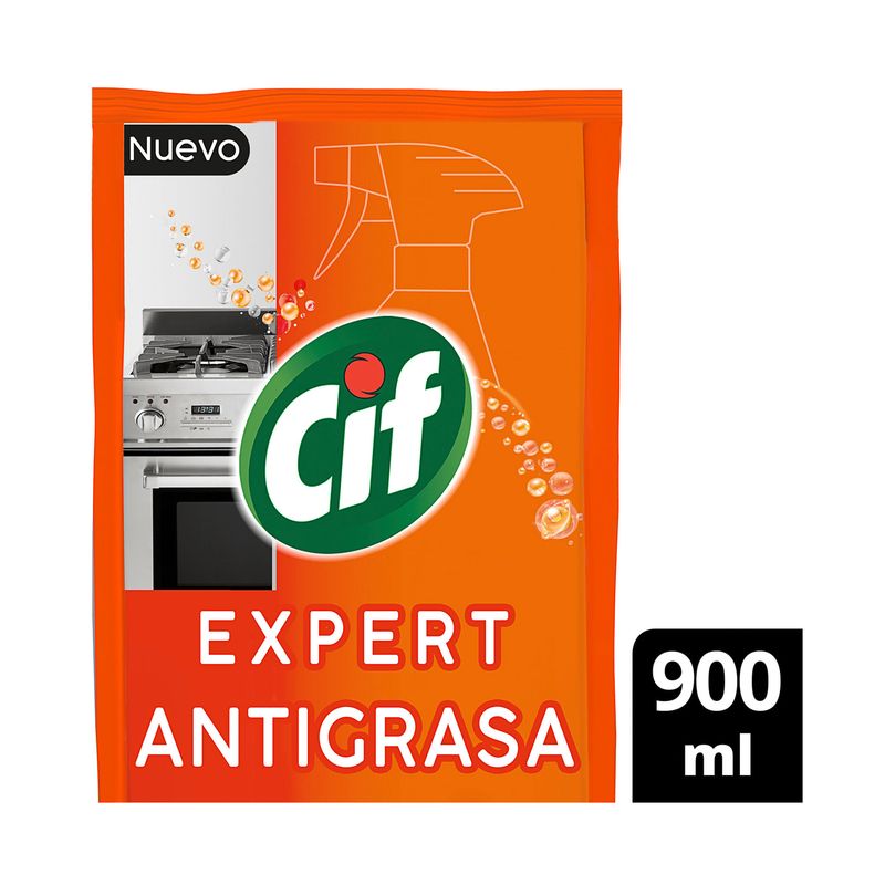 Limpiador antigrasa Cif expert dp 900 cc. - Carrefour