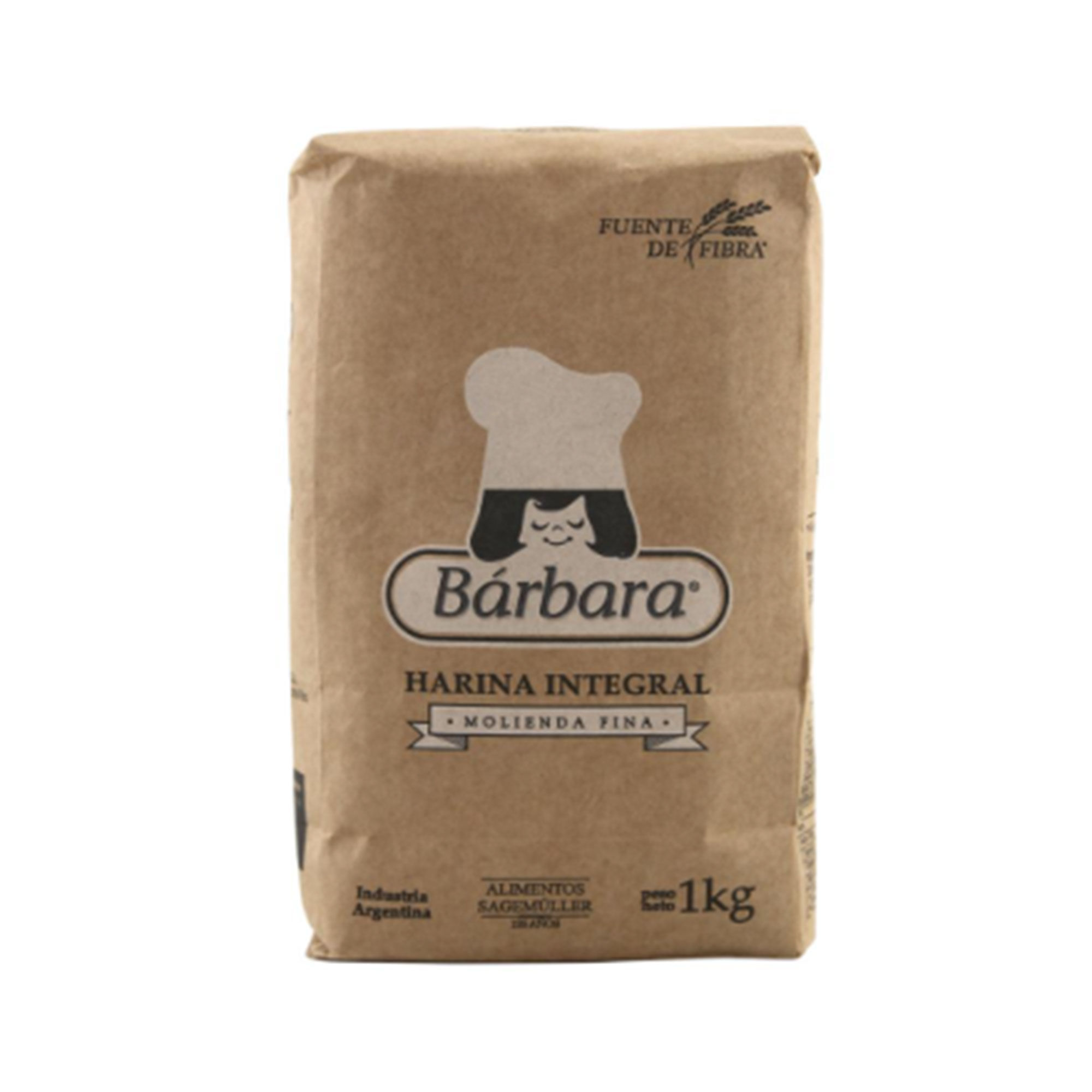 Harina integral Barbara 1 kg. - Carrefour