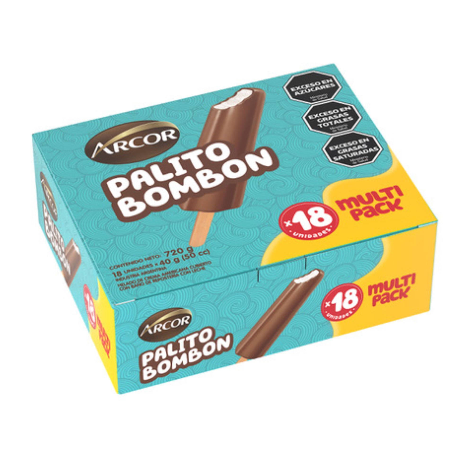 Helado palito Arcor de americana y chocolate 18 uni - Carrefour