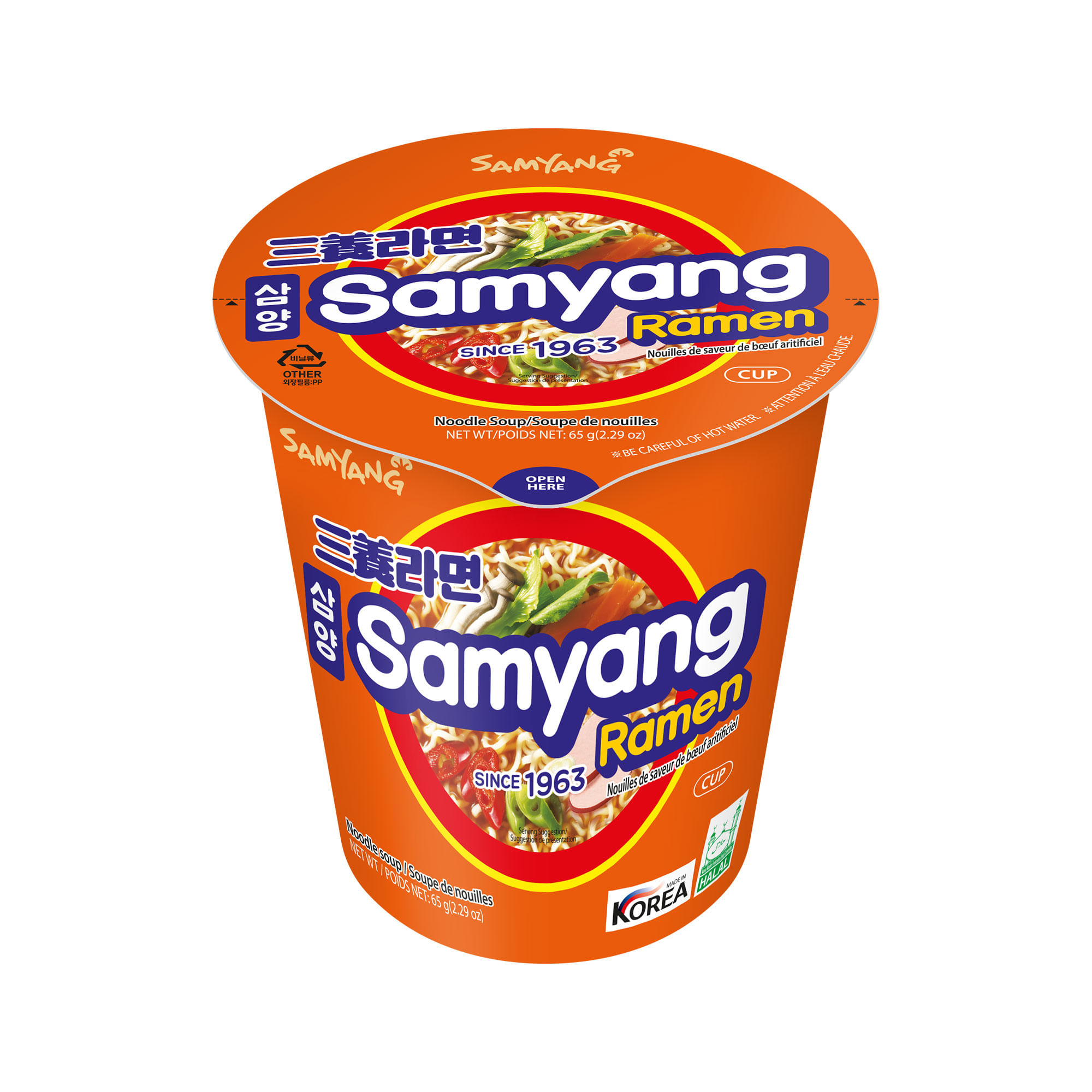 Fideos ramen Samyang cup 65 g. - Carrefour