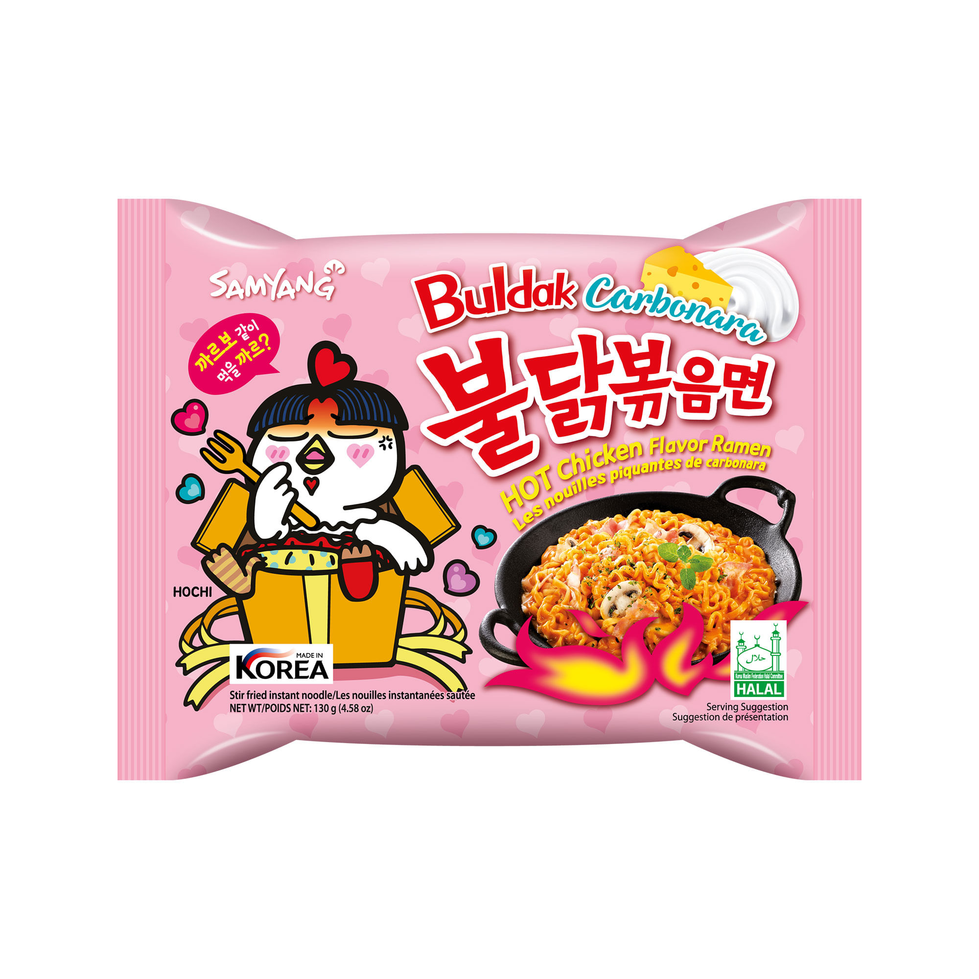 Fideos ramen Samyang buldak carbonara 130 g. - Carrefour