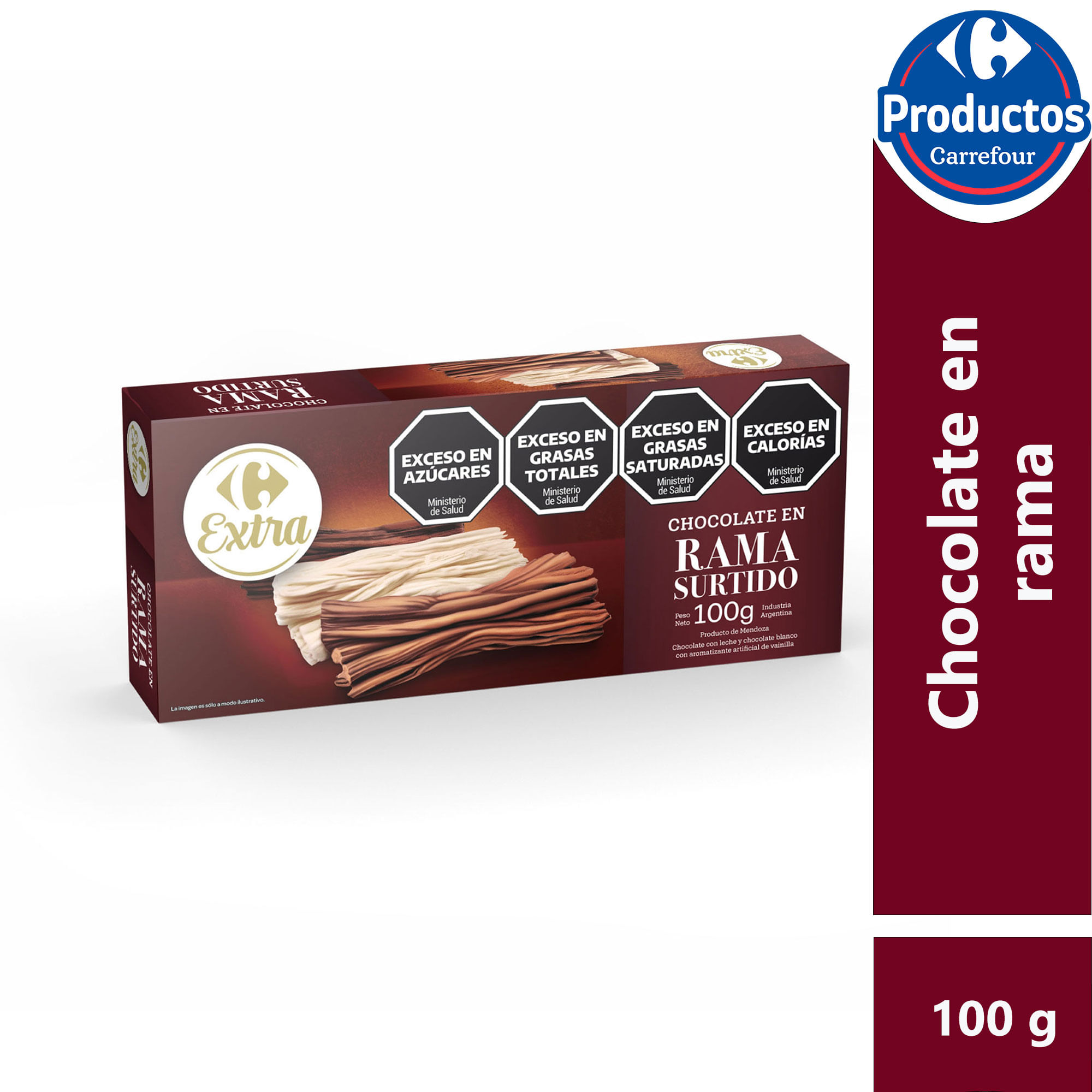 Chocolate en rama surtido Carrefour extra 100 g. - Carrefour
