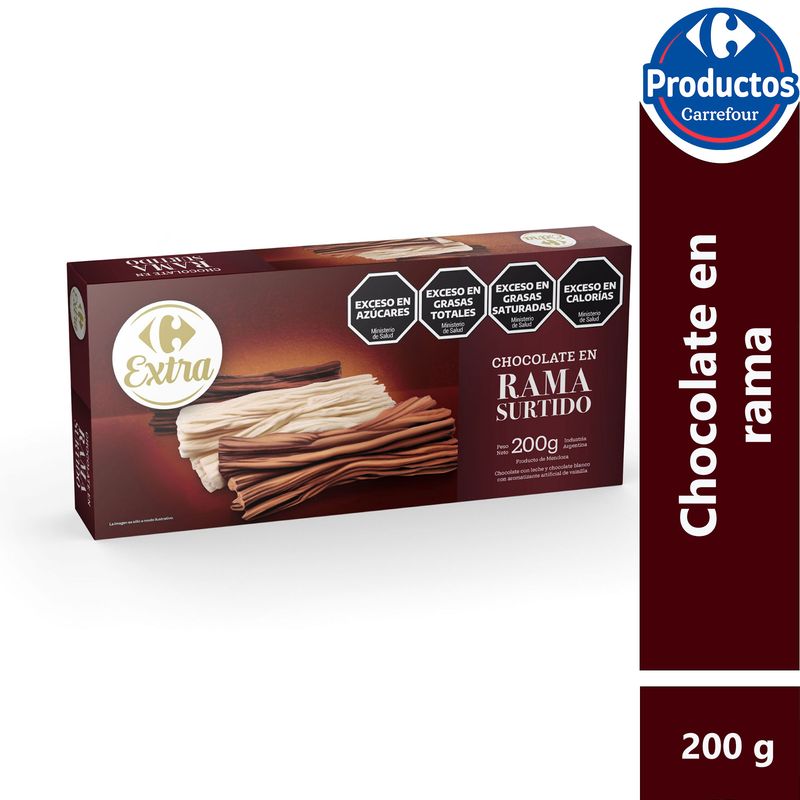 Chocolate en rama surtido Carrefour extra 200 g. - Carrefour