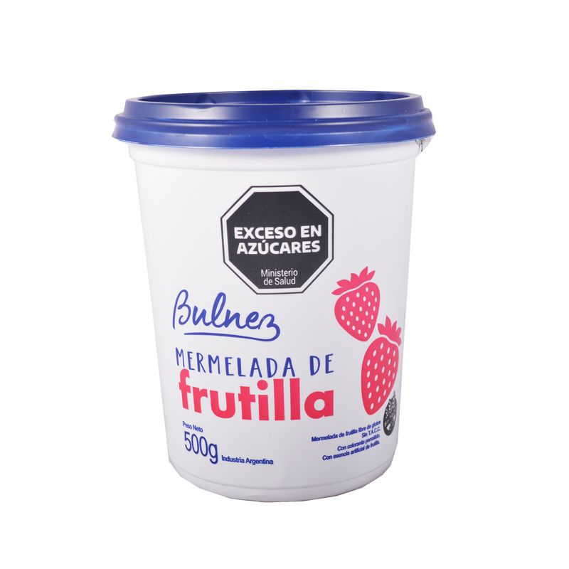 Mermelada Bulnez de frutilla en pote 500 g. - Carrefour