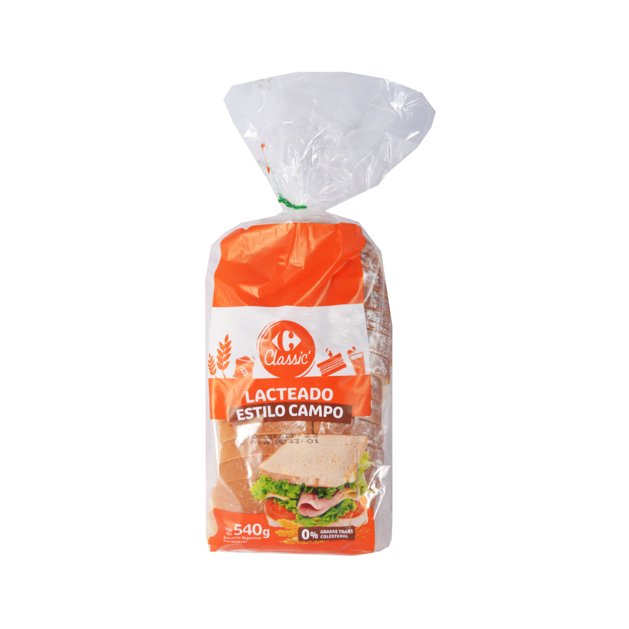 Pan estilo campo Carrefour classic 540 g. - Carrefour