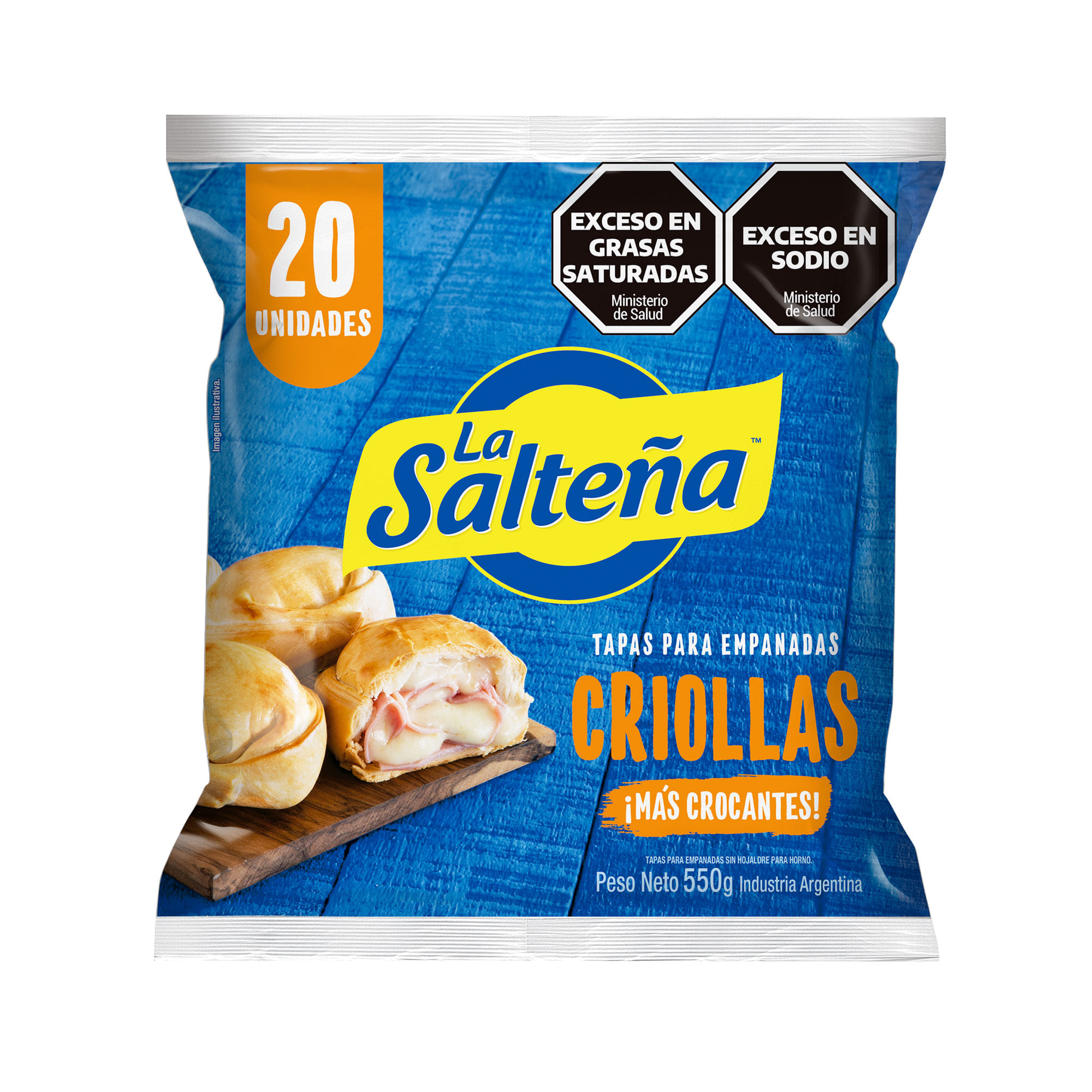 Tapas para empanadas La salteña criolla 20 uni - Carrefour