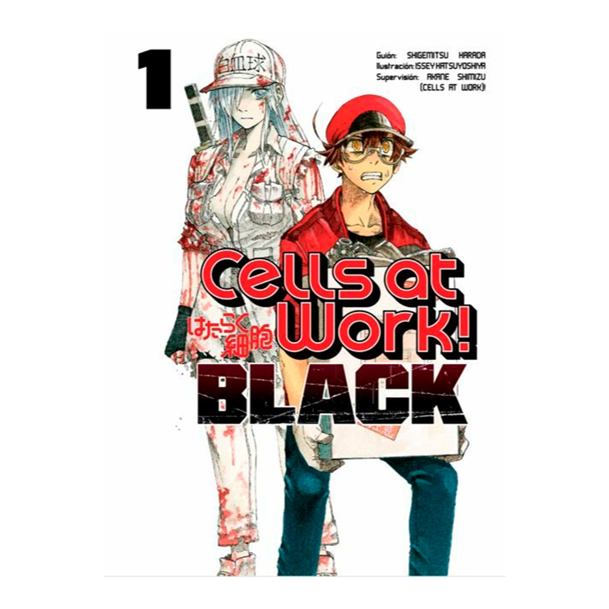 Manga Cells at Work Black 01 - Carrefour