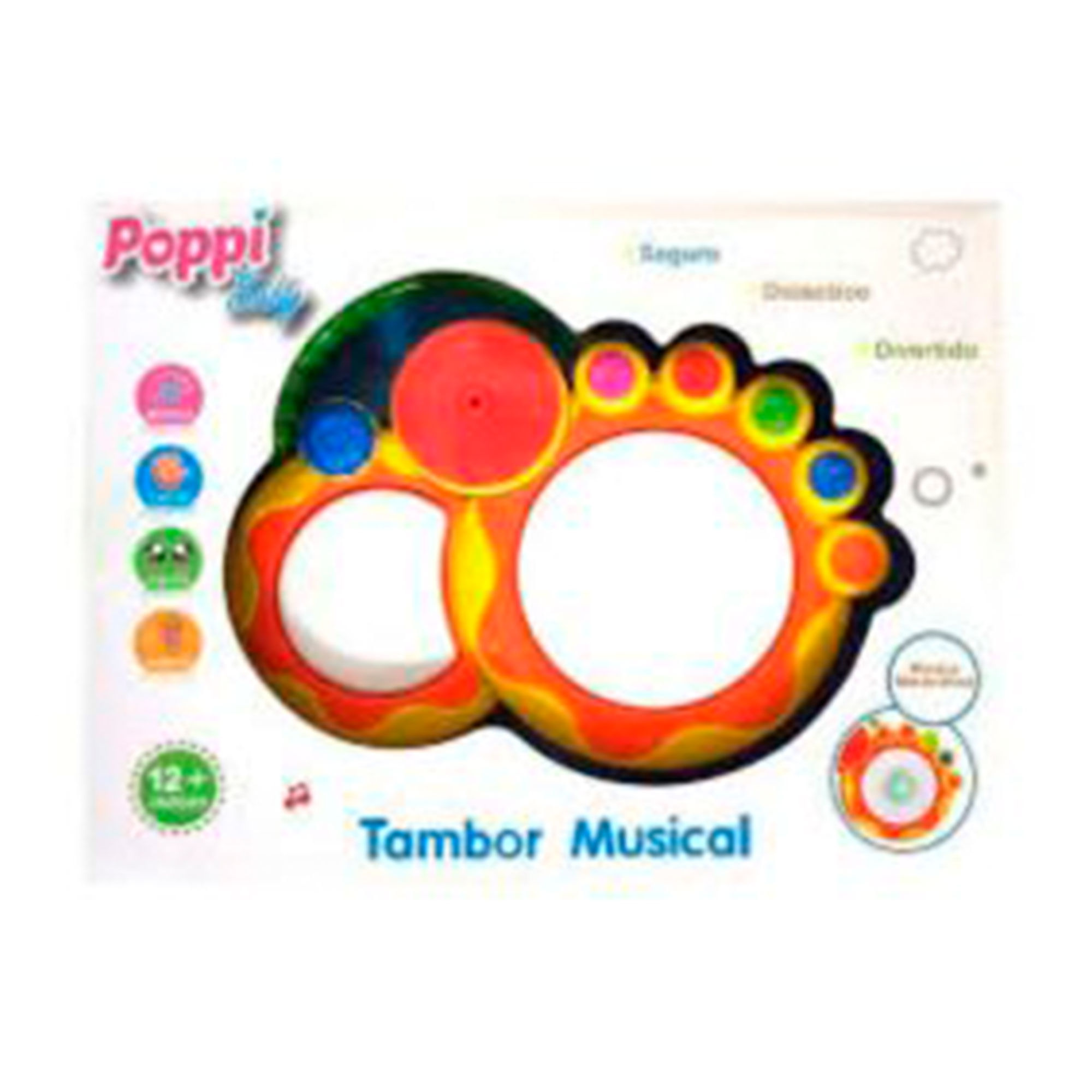 Tambor musical con luces y sonidos - Carrefour