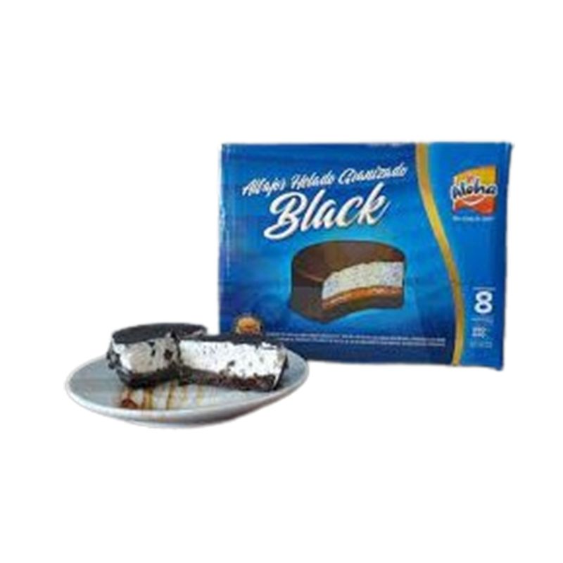 Alfajor helado Aloha granizado x8 640 g. - Carrefour