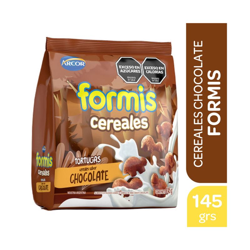 Cereales de chocolate Arcor formis 145 g. - Carrefour