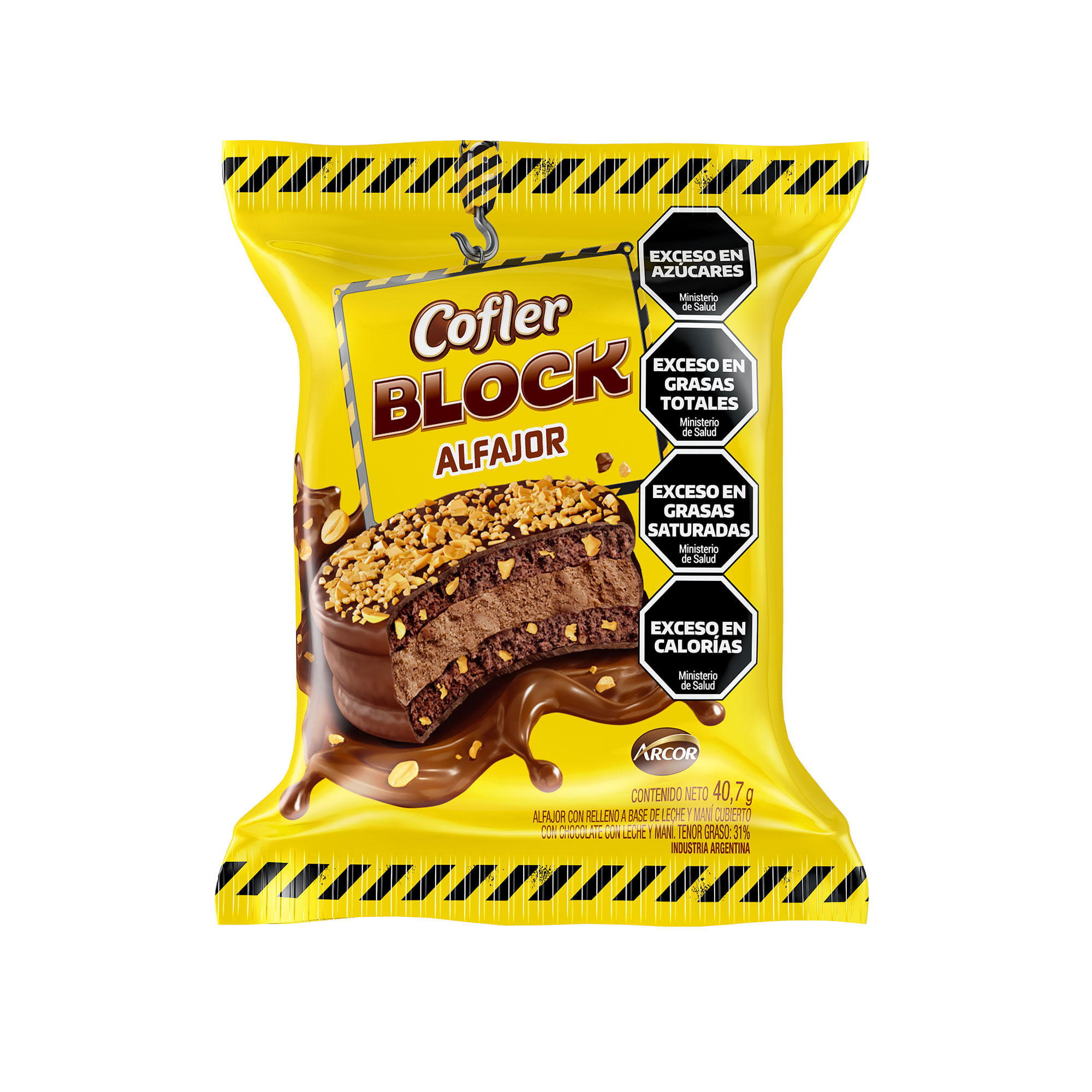 Alfajor simple Block 40.7 g. - Carrefour