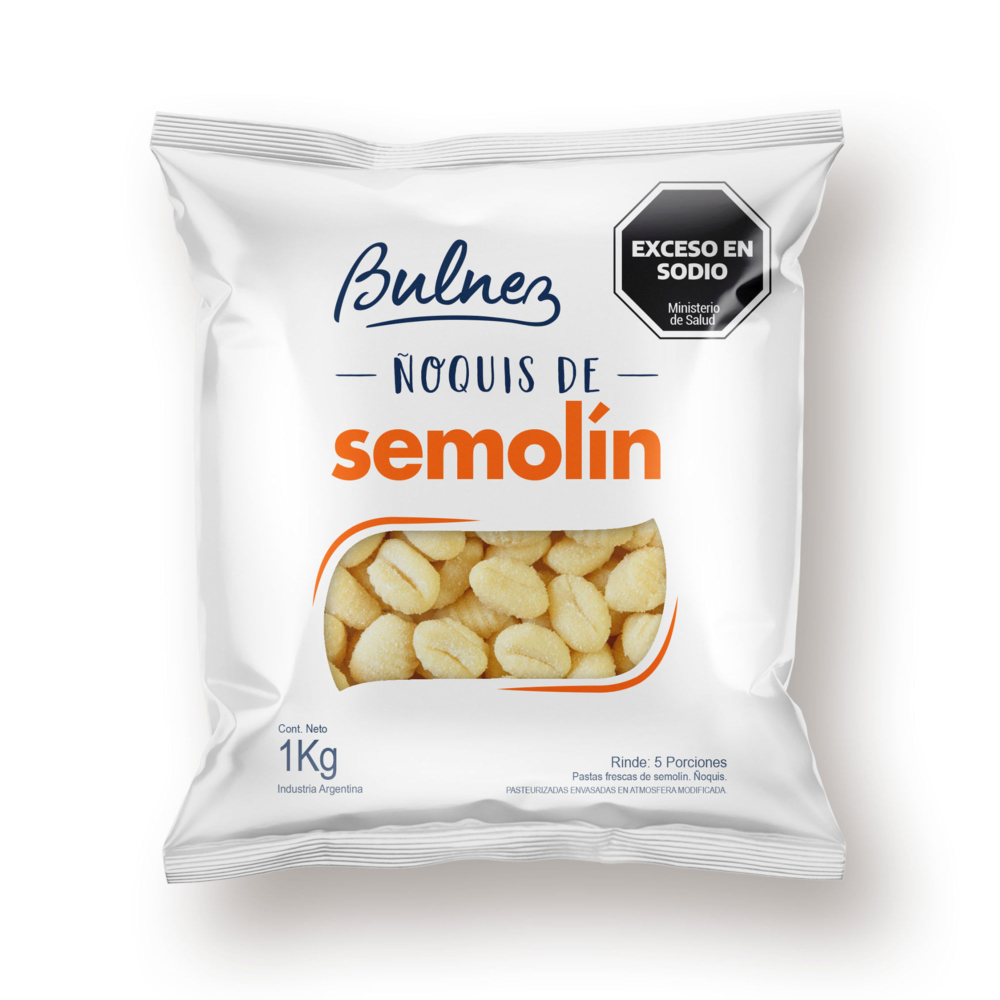 Ñoquis de semolin Bulnez fp 1 kg. - Carrefour