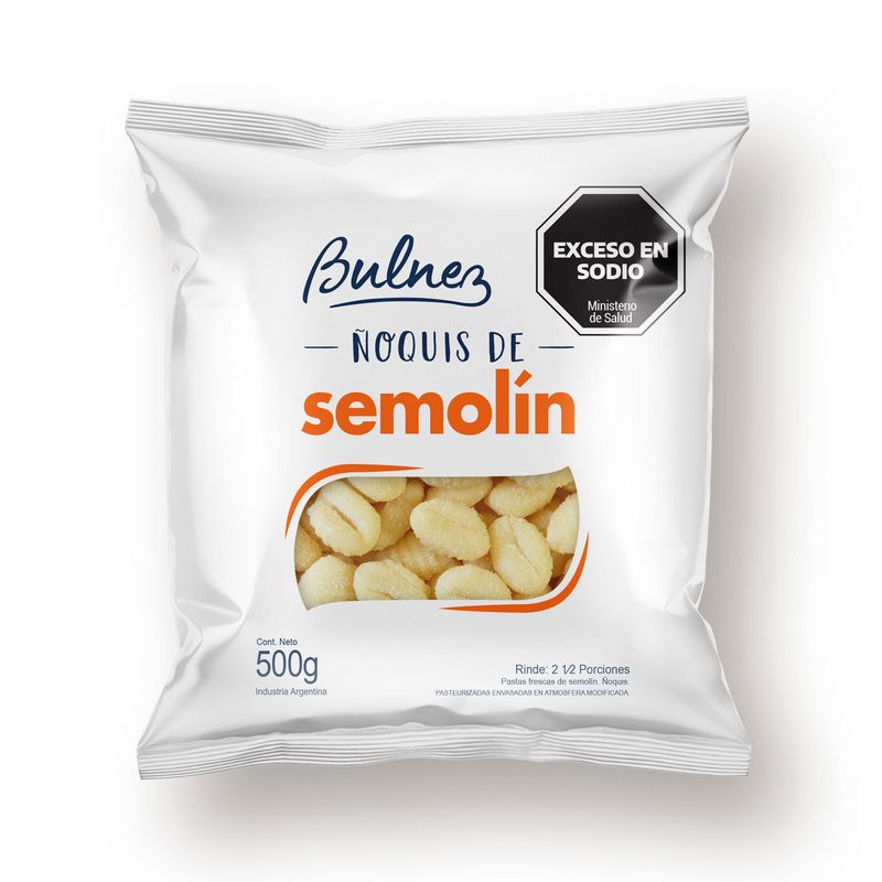 Ñoquis de semolin Bulnez fp 500 g. - Carrefour