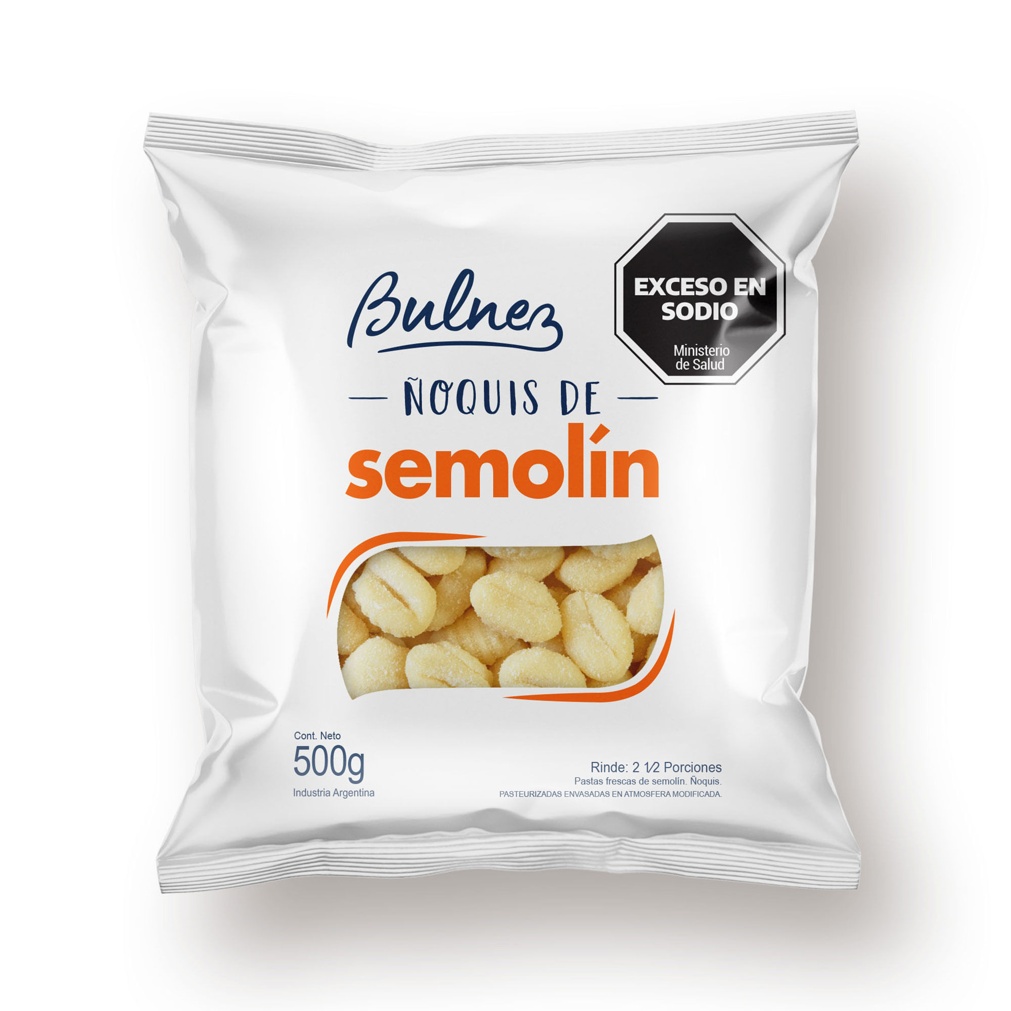 Ñoquis de semolin Bulnez fp 500 g. - Carrefour
