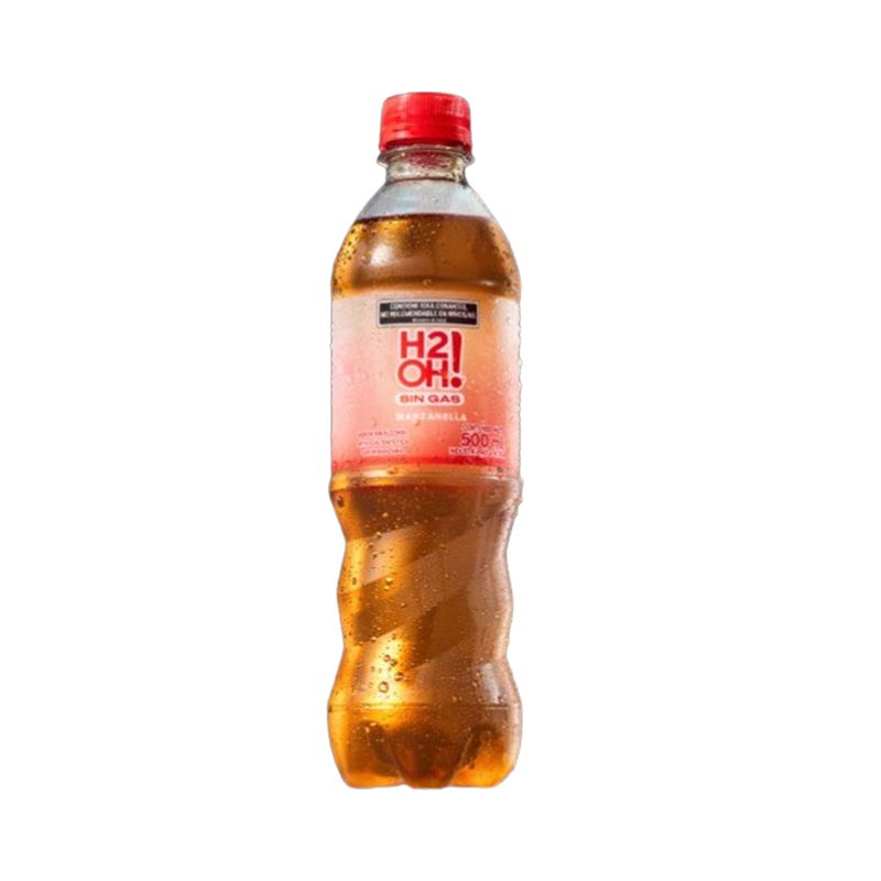 Agua saborizada de manzana H2OH sin gas 500 ml - Carrefour