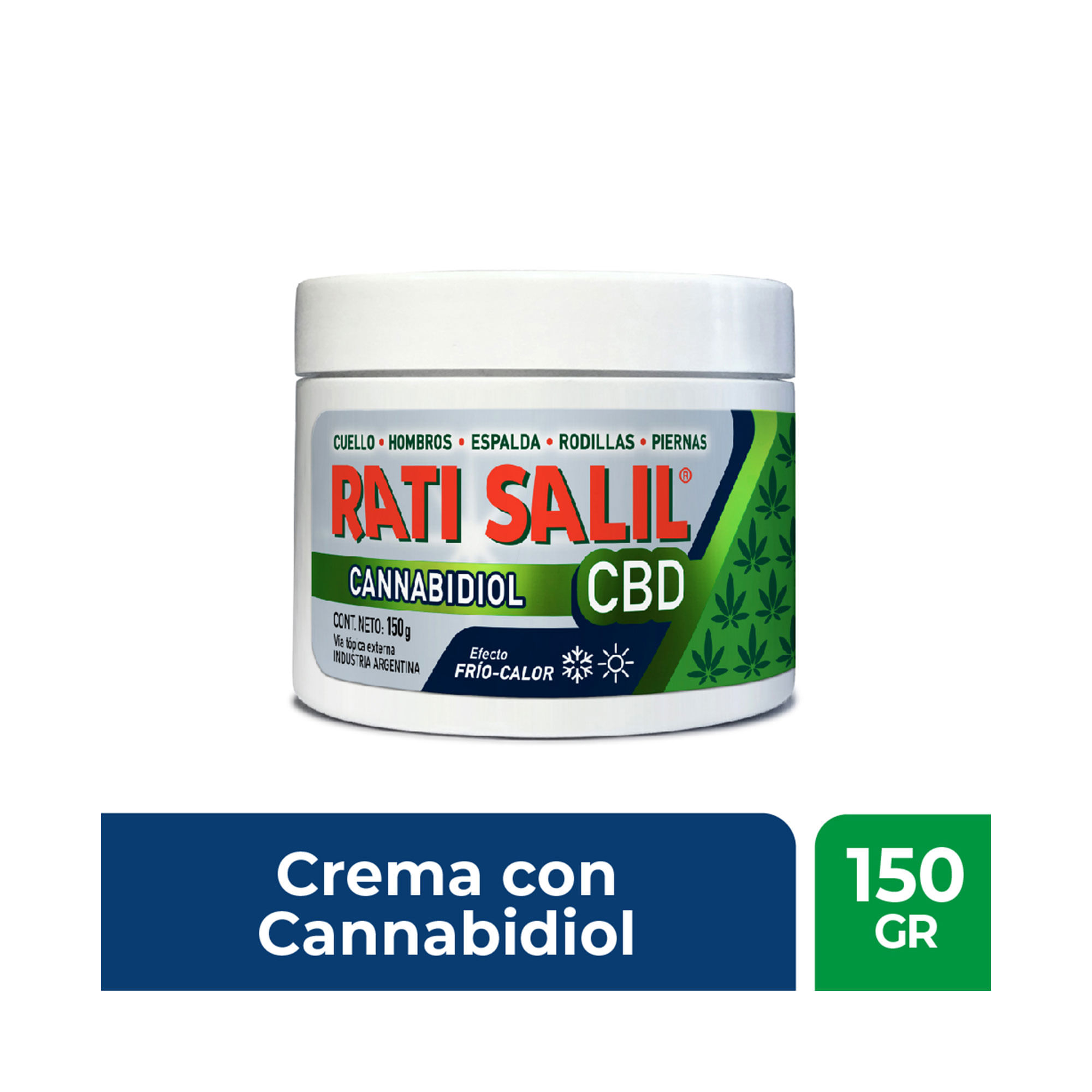 Crema CBD Ratisalil 150 g. - Carrefour Crema CBD Ratisalil 150 g. - Carrefour