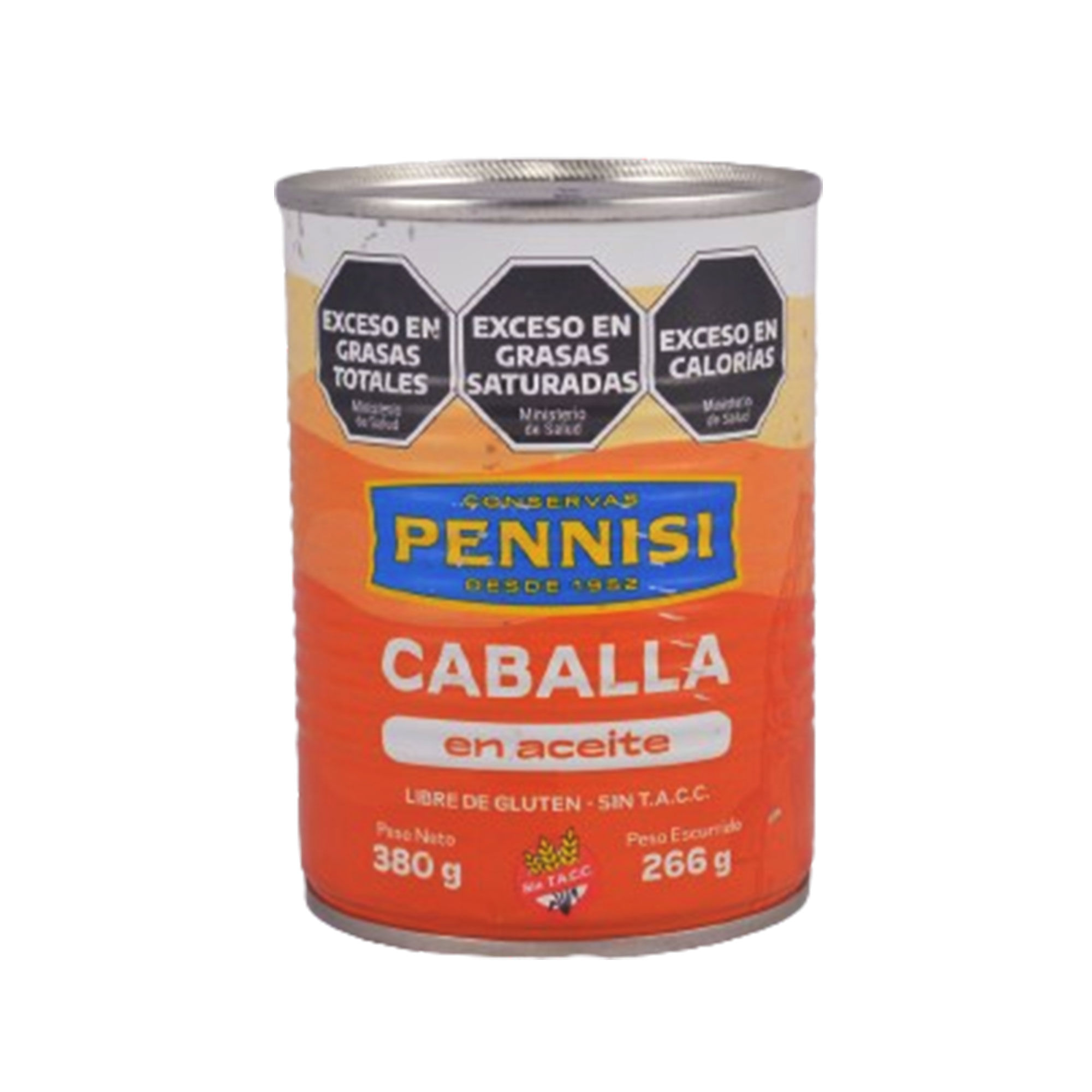 Caballa en aceite Pennisi en lata 380 g. - Carrefour